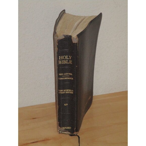 Holy Bible | Other | Holy Bible Red Letter Concordane New Scofield ...